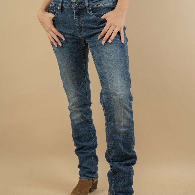 Jeans With M on Back Pocket - Etsy