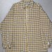 80s Vintage Lumberjack Shirt Yellow Check Pattern Size XL Cotton ...