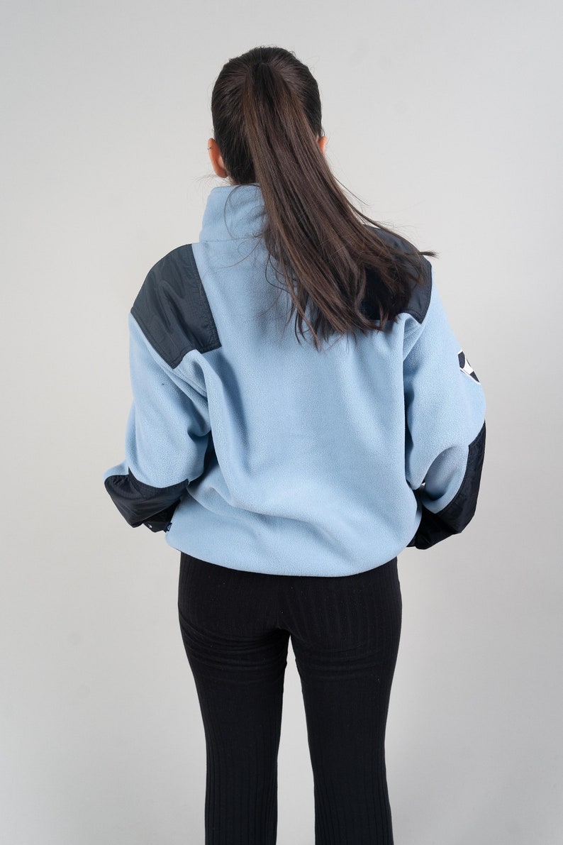 Vintage Fleece Polar Quicksilver Jumper Pullover Jacket Pull on Blue ...