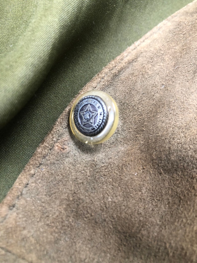 Vintage Leather Jacket Suede Leather Size M Velour Leather Size S 80s ...