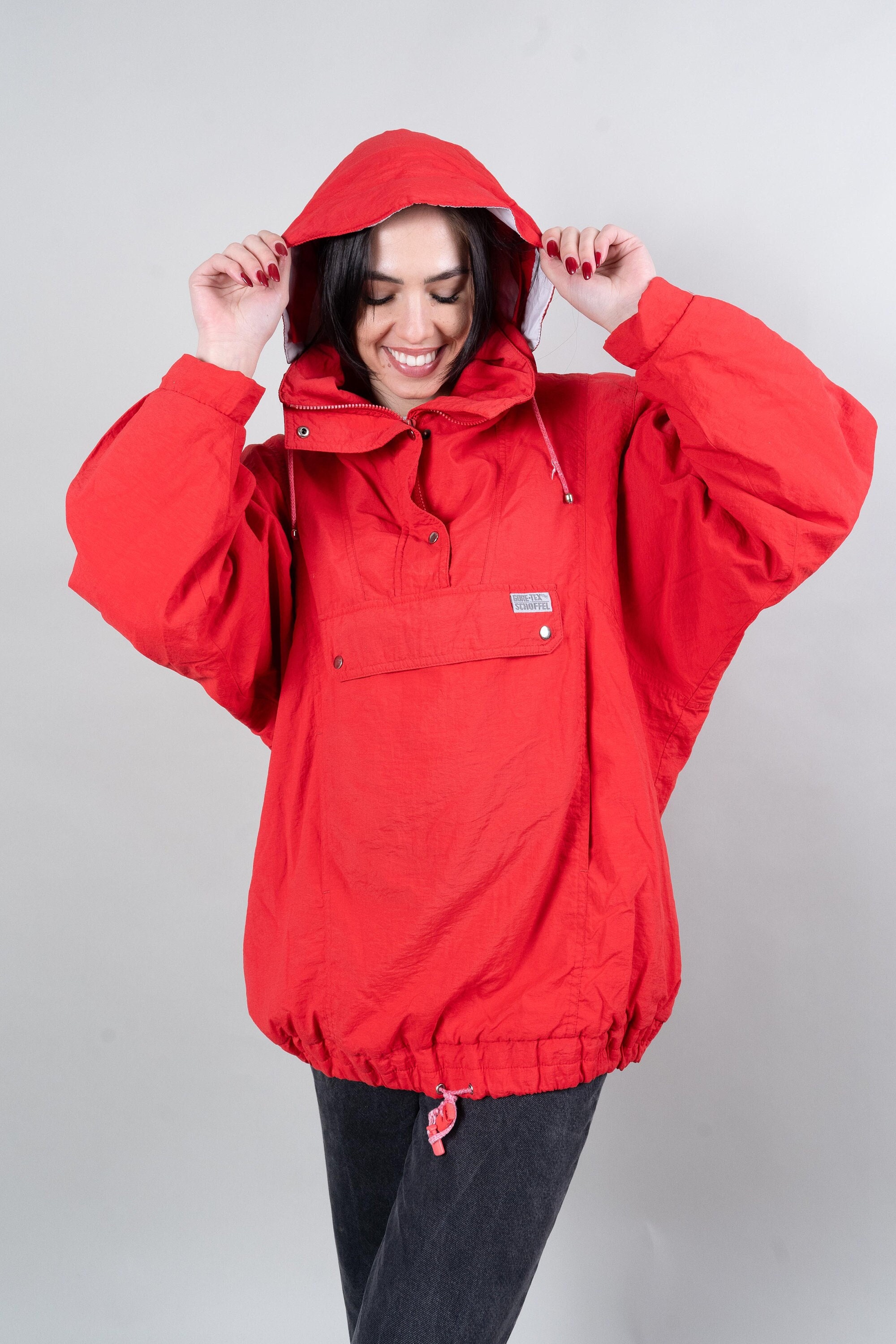 Vintage Schöffel Outdoor Jacket Red Size L Goretex Gender Vintage Schöffel Outdoor Jacket Red Size L Goretex Gender