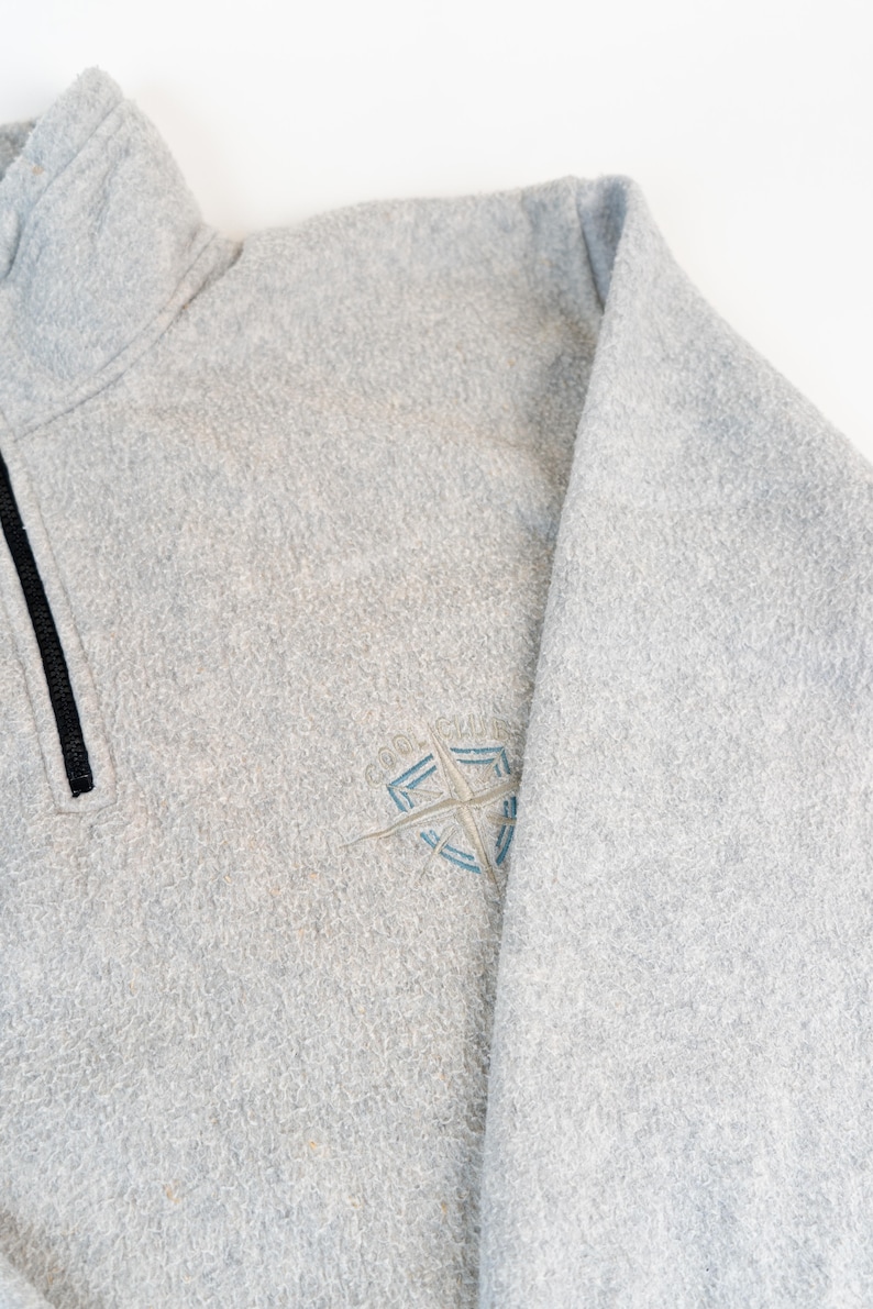 80s Vintage Fleece Jumper Fleece Pullover Fleece Sweater Crazy ...