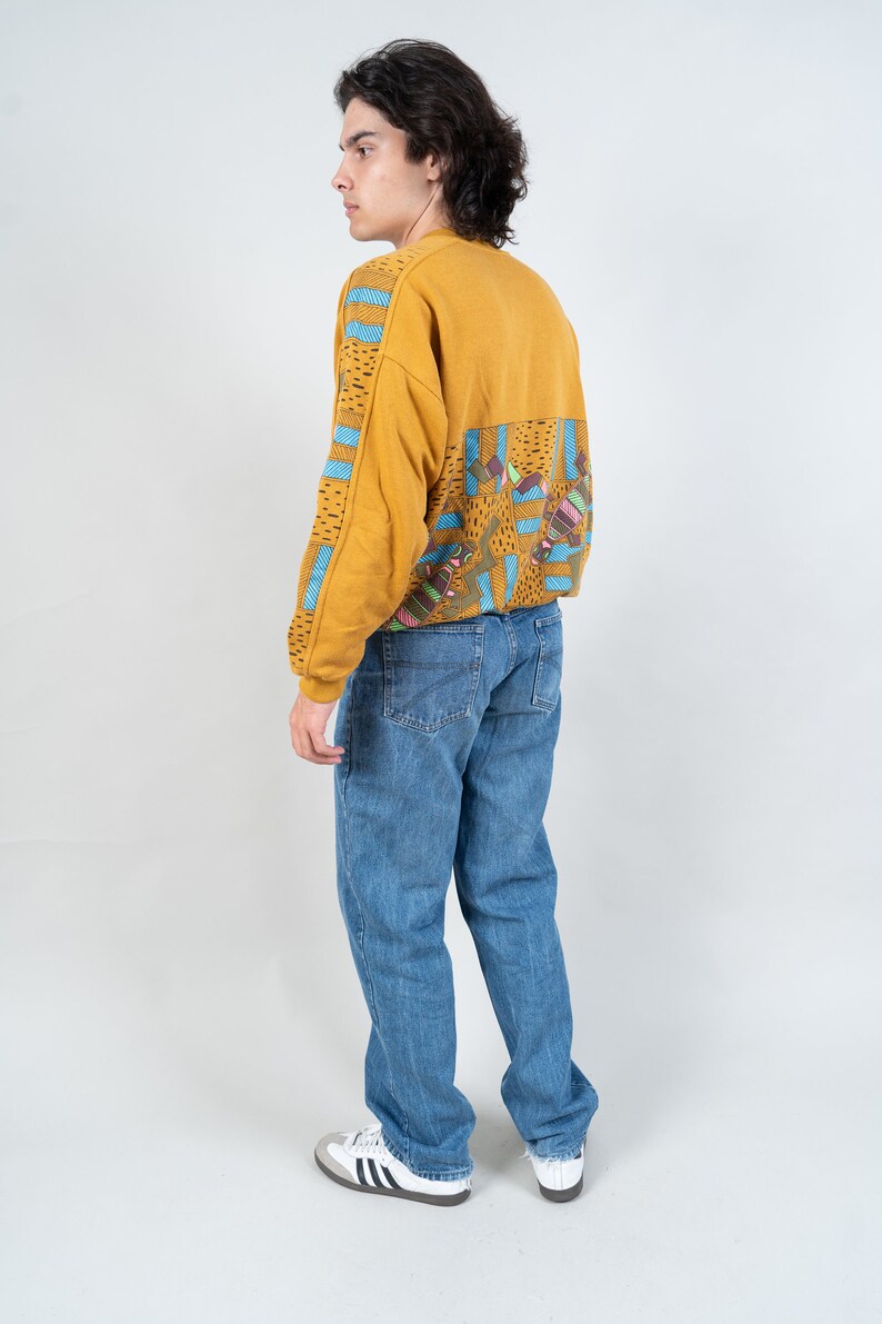 80s Vintage Denim Jeans Pants Regular Fit Waist 36 Size L Arizona Jeans ...