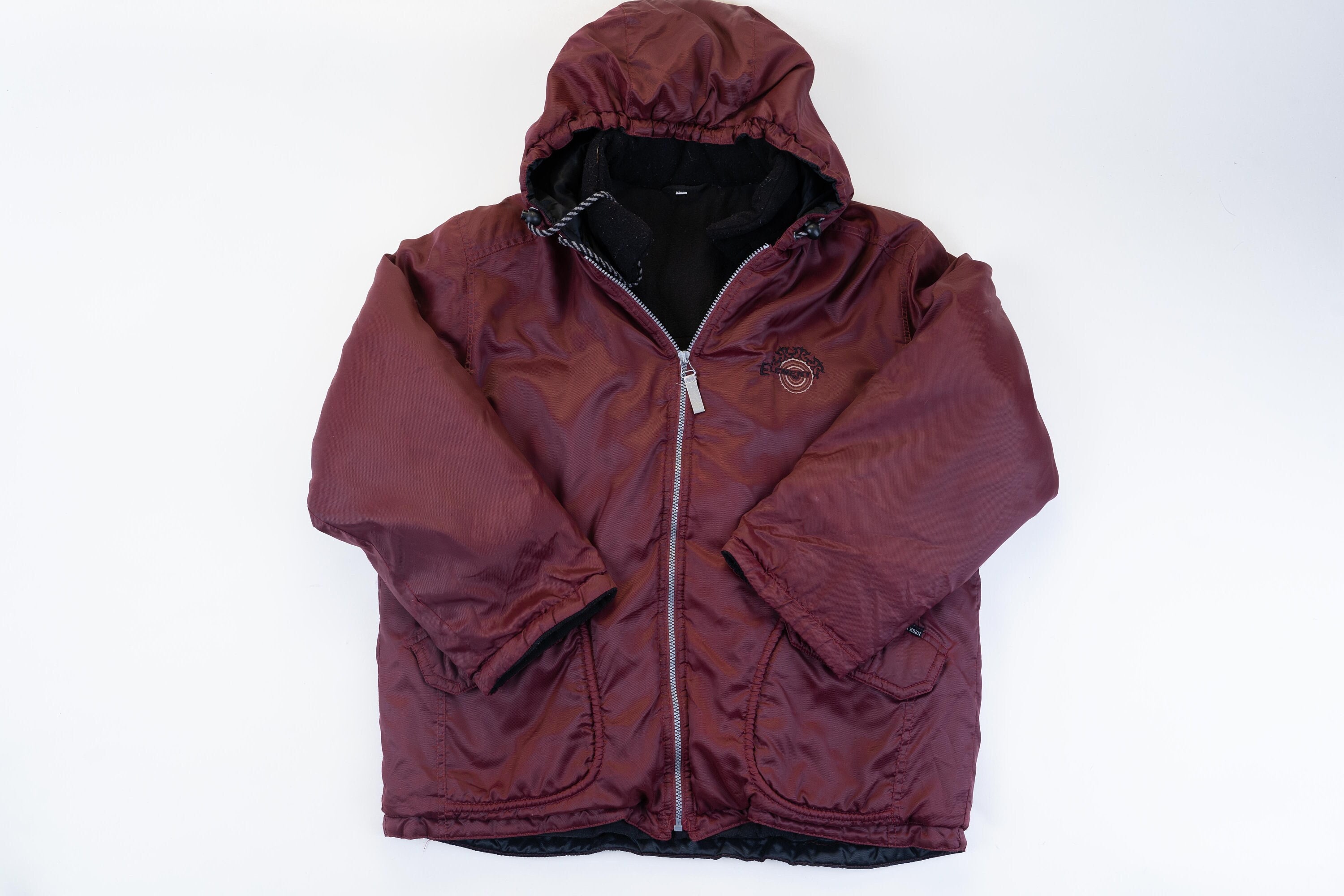 80s Vintage Element Jacket Element Puffer Jacket Lined With Fleece ...