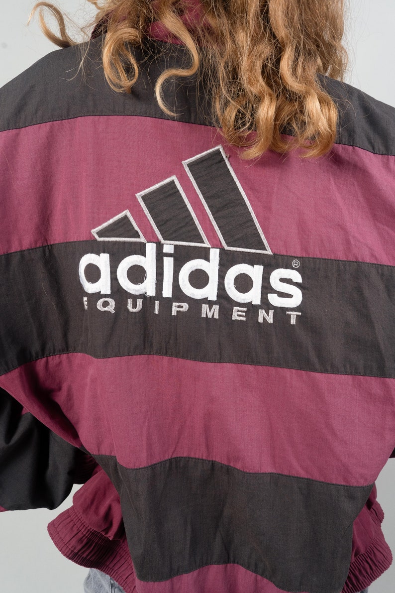 Vintage Adidas Training Jacket Equipment 80s Bronze Black Size XL - Etsy
