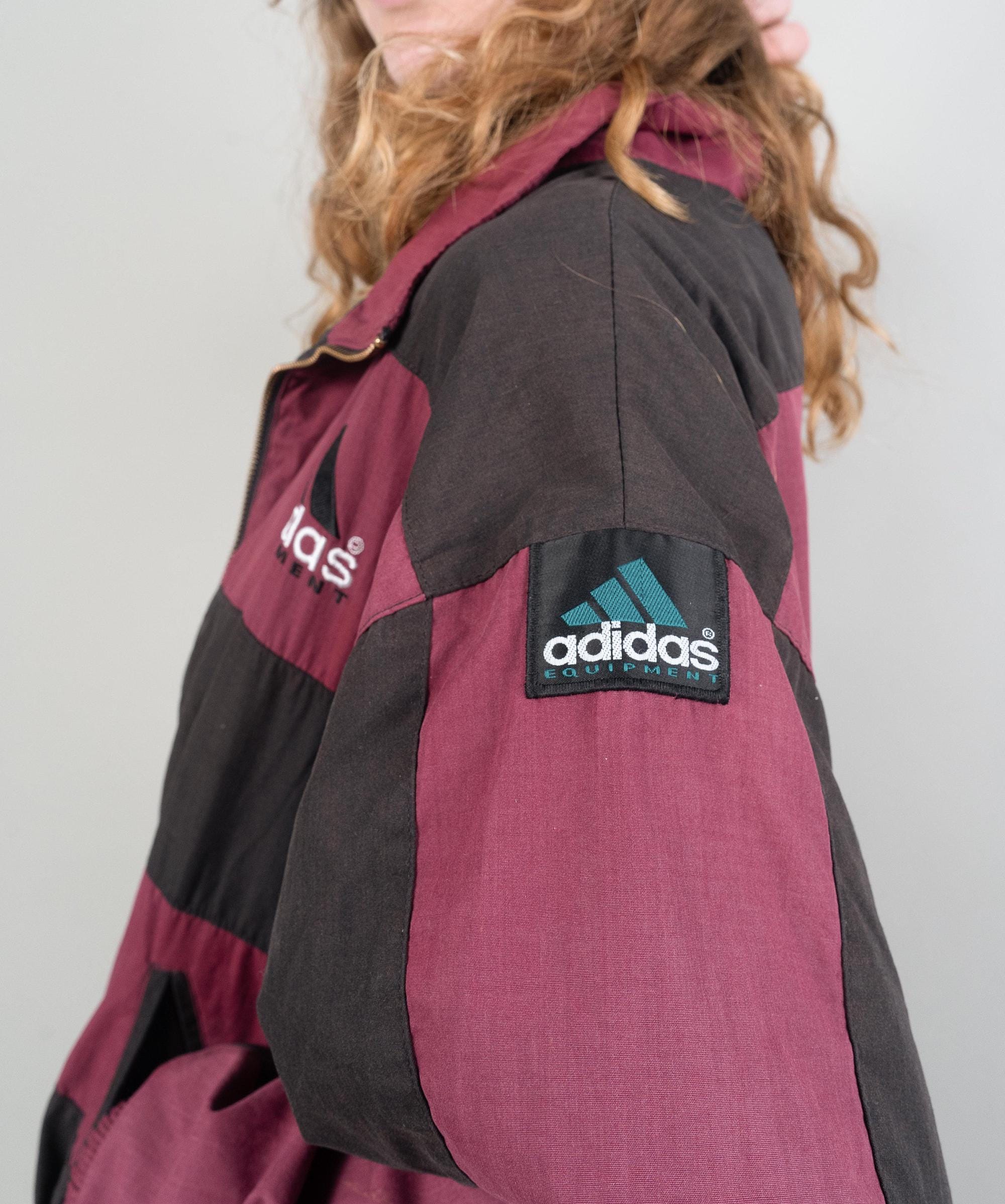 Vintage Adidas Training Jacket Equipment 80s Bronze Black Size XL - Etsy