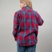 Vintage Flannel Shirt Red Lumberjack Shirt Check Pattern Size M 80s 90s ...