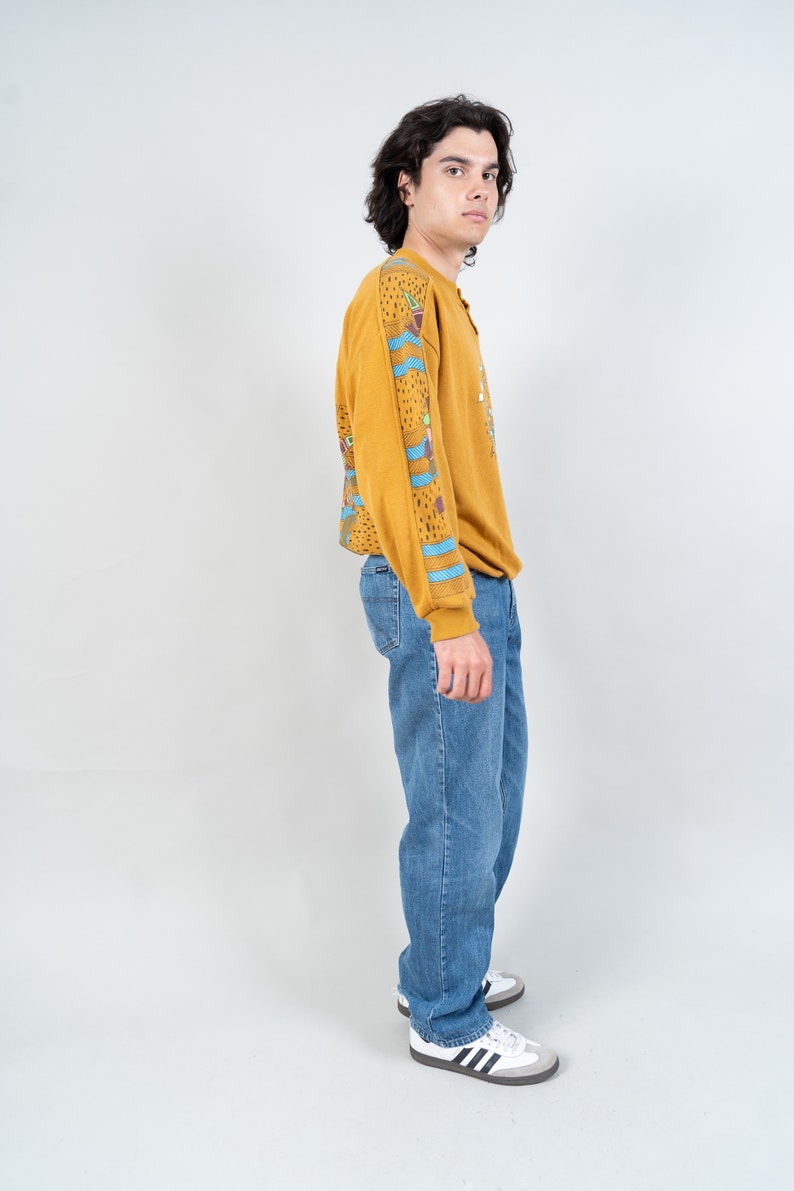 80s Vintage Denim Jeans Pants Regular Fit Waist 36 Size L Arizona Jeans ...