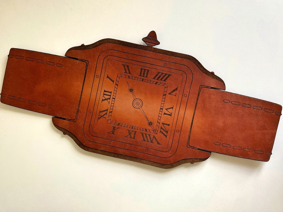 Cartier Tank Inspired Mat Watch Mat Desk Blotter Leather Pad Mat for ...