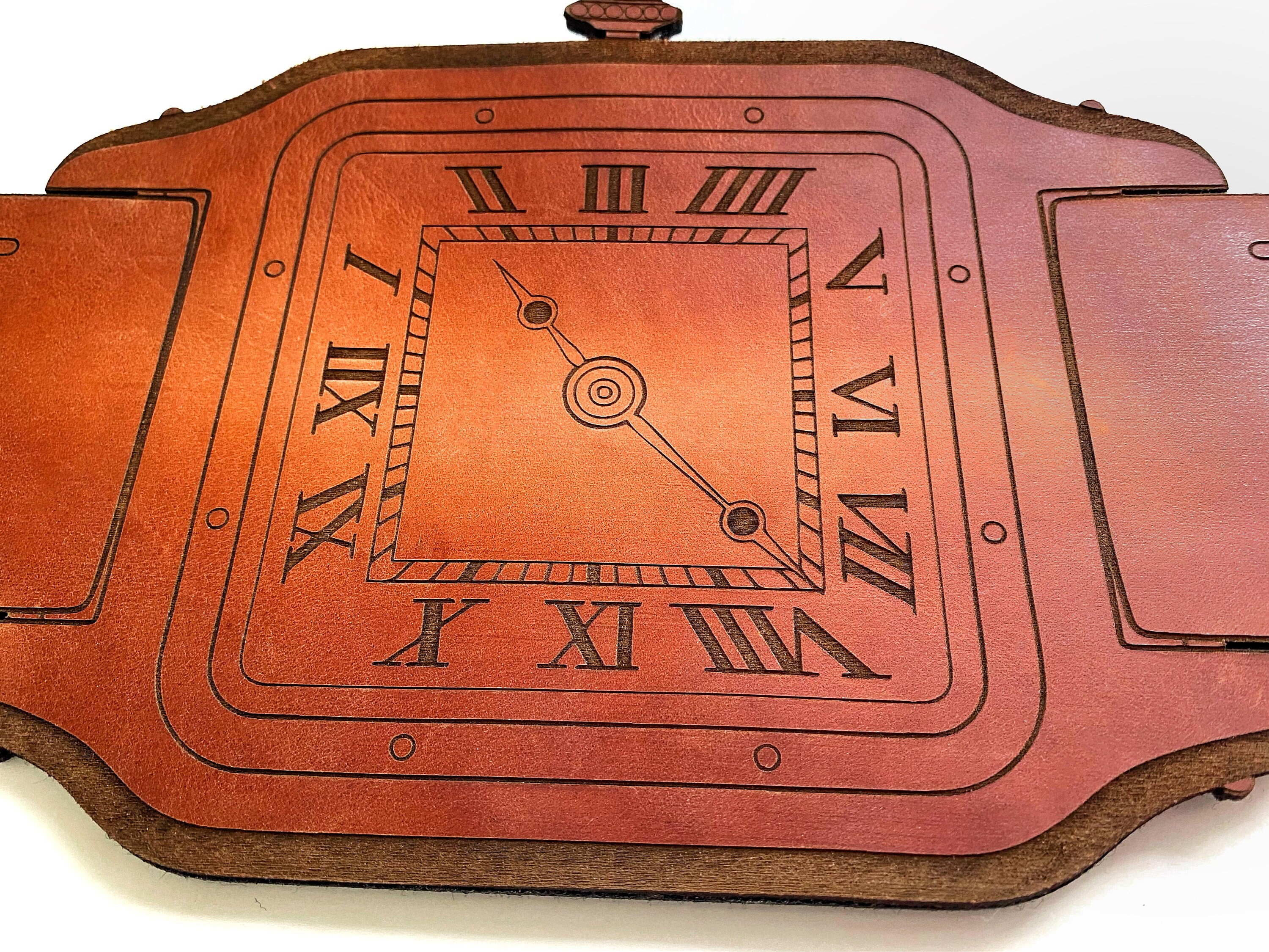 Cartier Tank Inspired Mat Watch Mat Desk Blotter Leather Pad Mat for ...