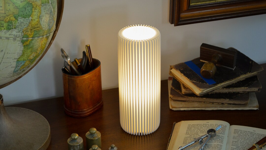 Table Lamp Monolith Mirage Pillar Design Modern LED - Etsy