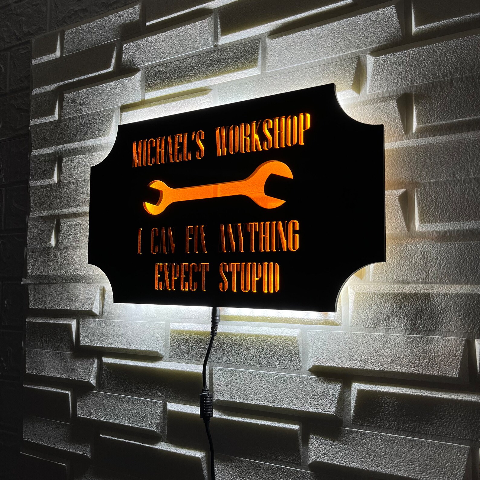 Custom Workshop Sign, Custom Garage Sign, Workshop Wall Art, Workshop ...