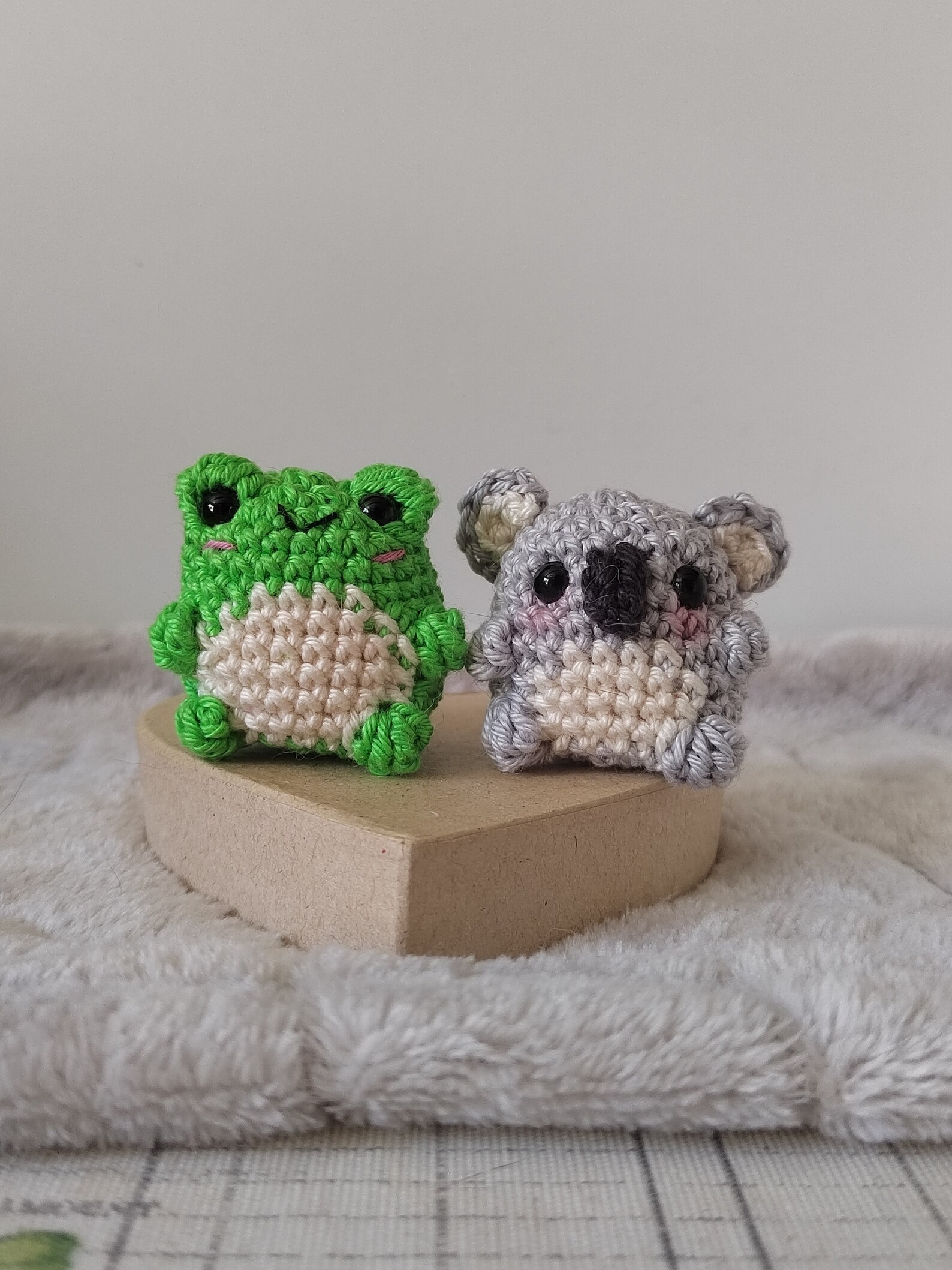 Crochet Mini Animals Handmade Optional Keyrings - Etsy