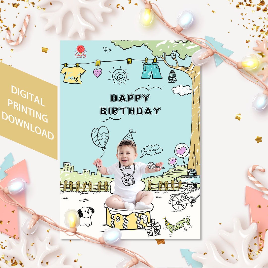 Happy Birthday Cards, Printable Birthday Cards, Digital Greeting Cards ...