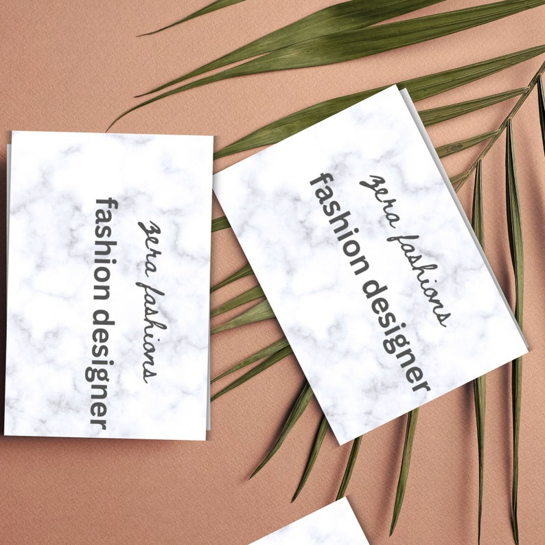 Printable Card Template Instant Download Printable Business - Etsy