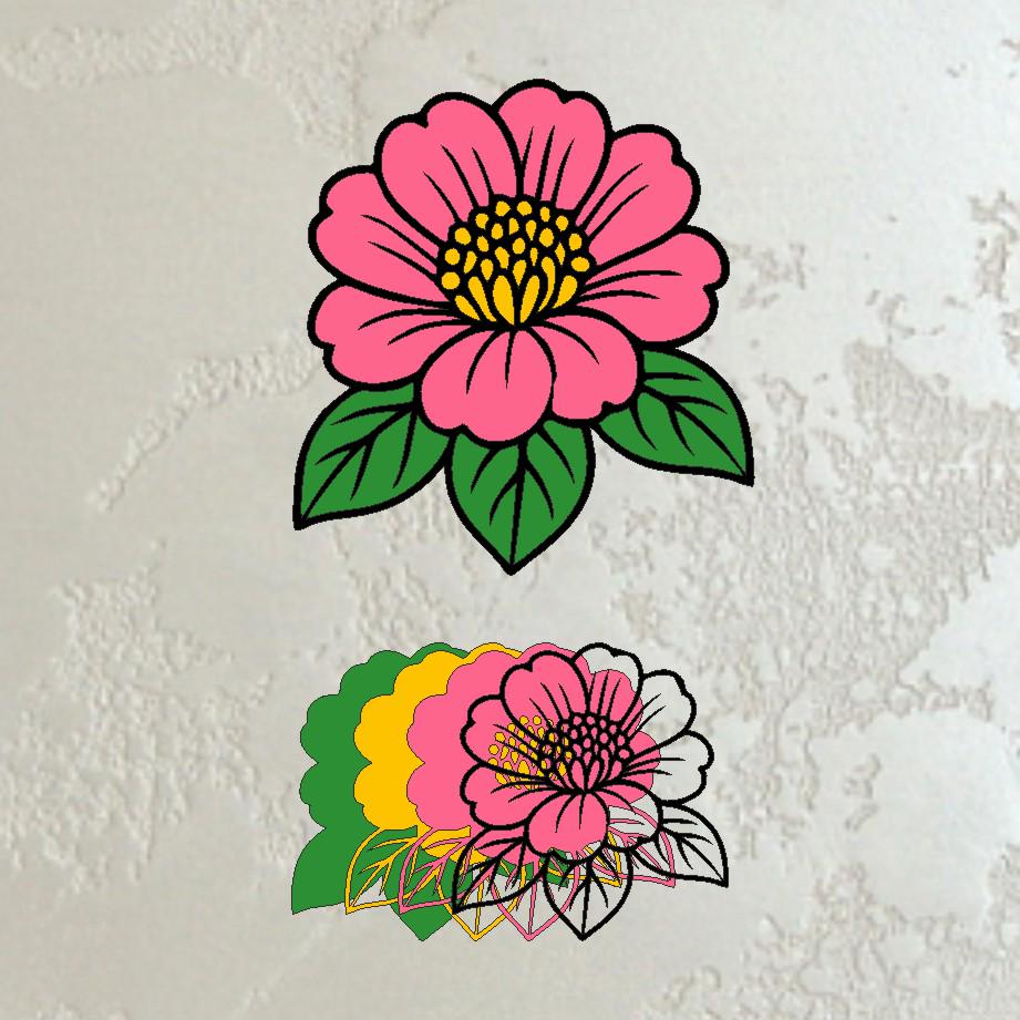 3D Layered Flower Design: Laser Cut Blossom, SVG PDF DXF - Etsy