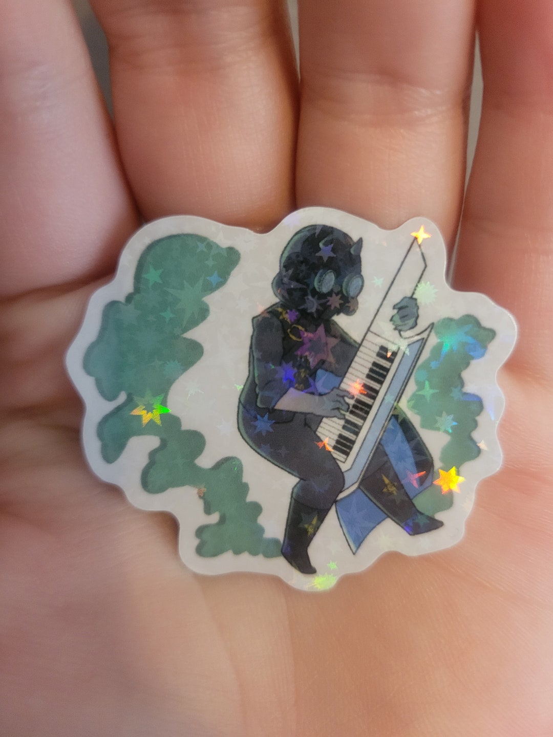 Cirrus Ghoulette Mummy Dust Ghost Holographic Vinyl Sticker - Etsy