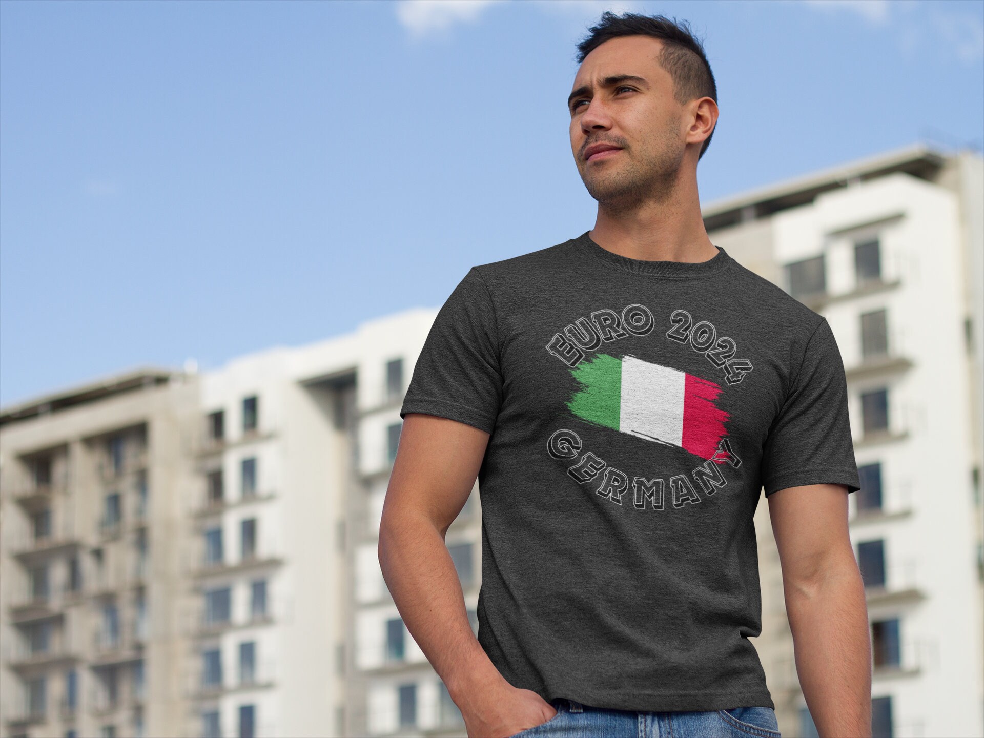 EURO 2024 T-shirt Football European Championship Germany Fan Shirt Team ...