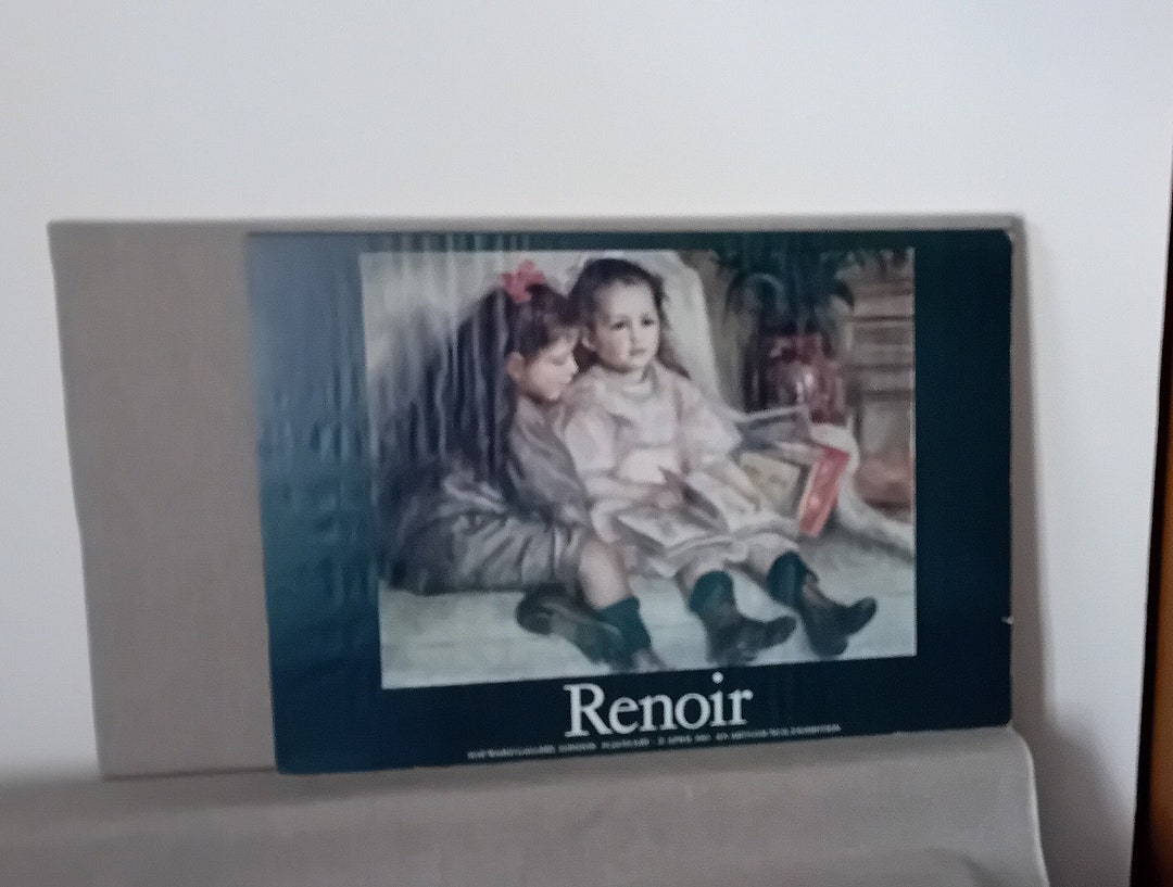 1985 Poster for Renoir Exhibition Hayward Gallery London - Etsy