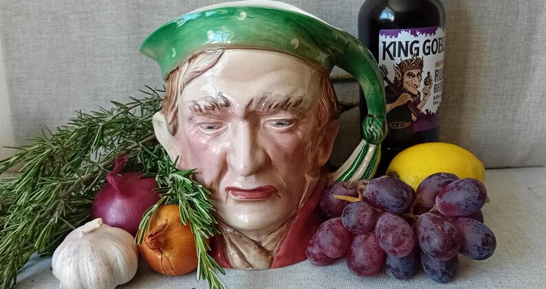 Beswick Character'tobyjug' Head Featuring "scrooge" From Charles ...