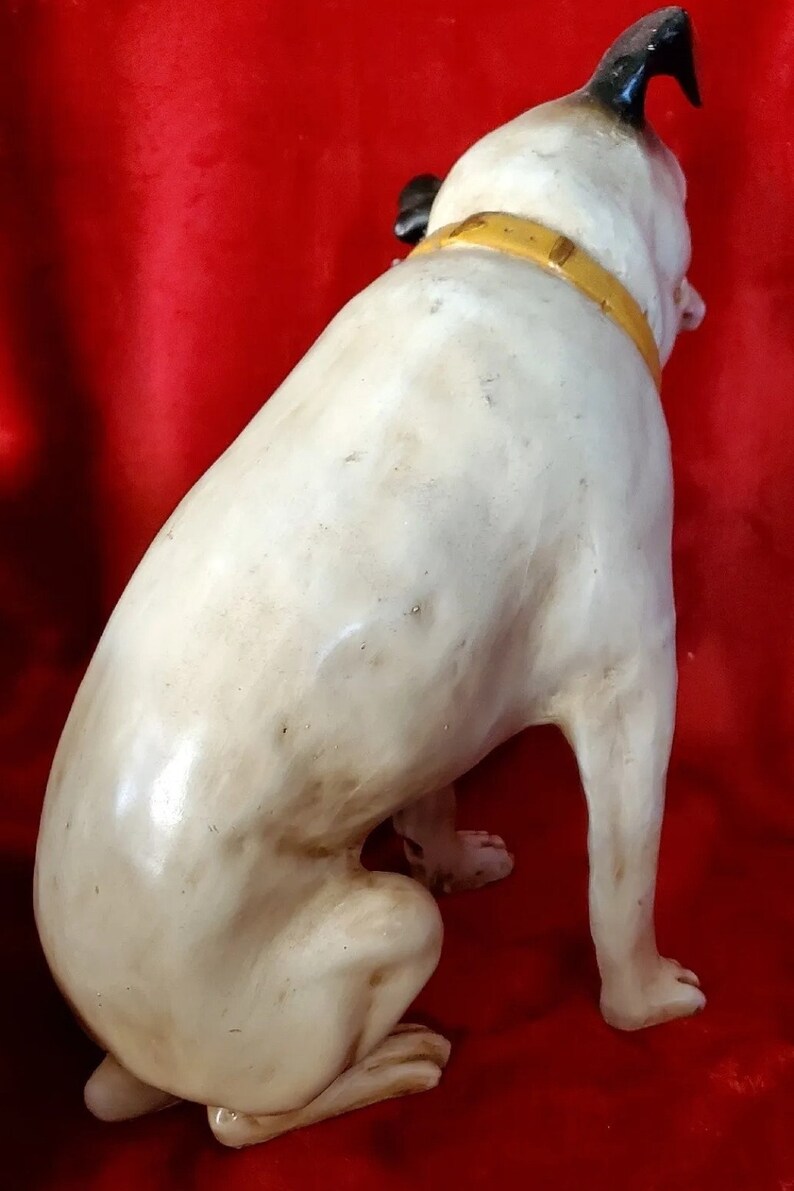 Vintage RCA Nipper Dog Statue Approximately 13 X 12 In. Made of Resin ...