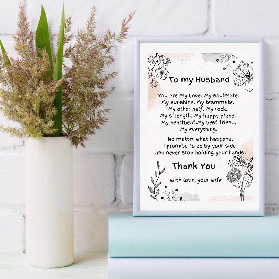 Digital Romantic Card for Husband - Birthday Husband Card - Anniversary ...