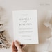 Intimate Wedding Ceremony Invitation, Nothing Fancy Micro Reception ...