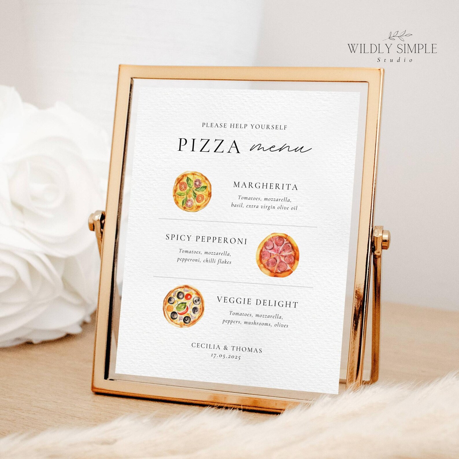 Pizza Bar Menu Sign, Elegant Wedding Table Decor, Italian Buffet ...