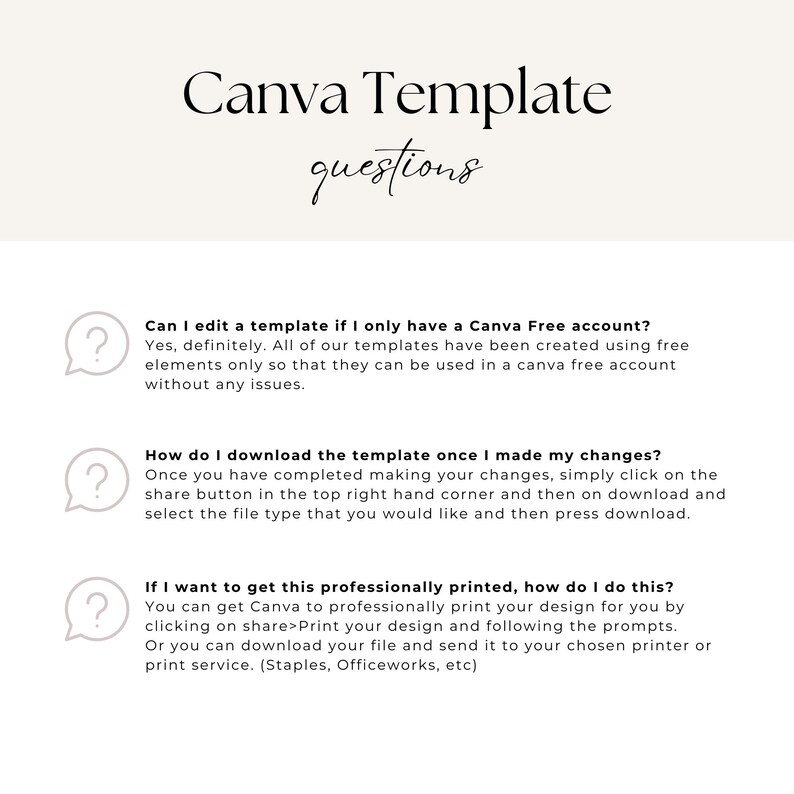 Minimalist Wedding Invitation Template, Modern Wedding Invite ...
