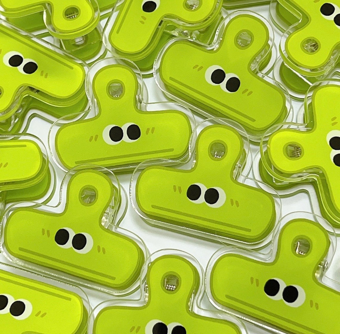 Xxkk Original Acrylic Clips Small Grid Design Paper Clips - Etsy