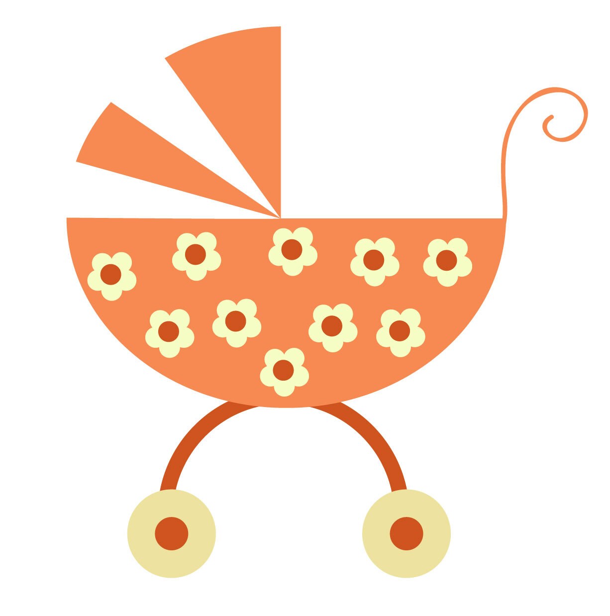 104 Baby Shower Clipart Baby Shower PNG Files Digital - Etsy