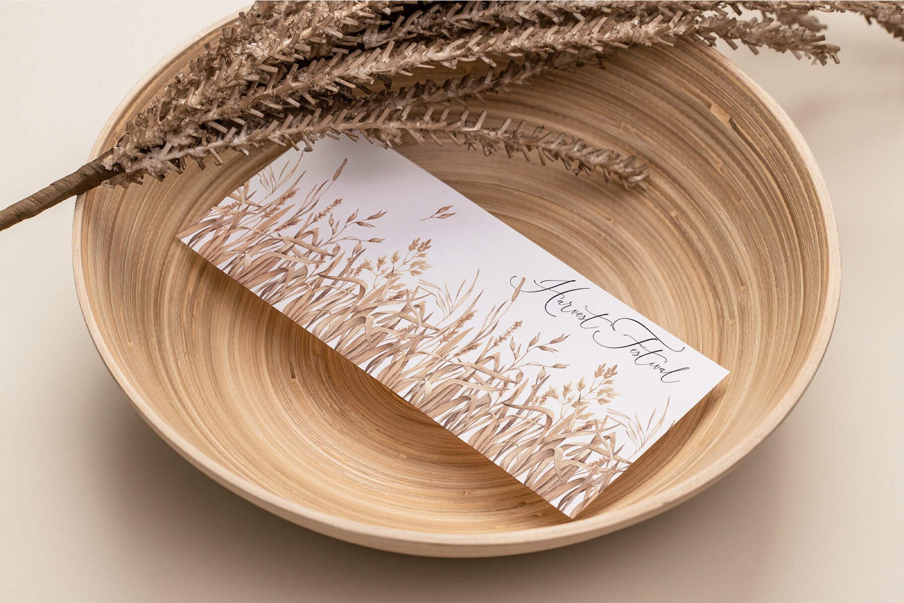 Wheat Field Seamless Border. Summer Field Plants Printable Design ...