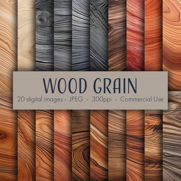Wood Grain Paper - Etsy