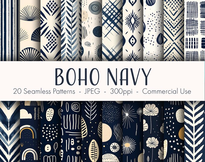 Art Nouveau Black Seamless Patterns, Printable Digital Paper ...