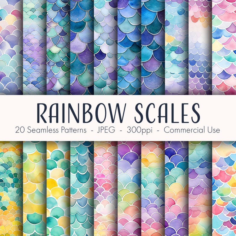 Fish Scale Wallpaper - Etsy