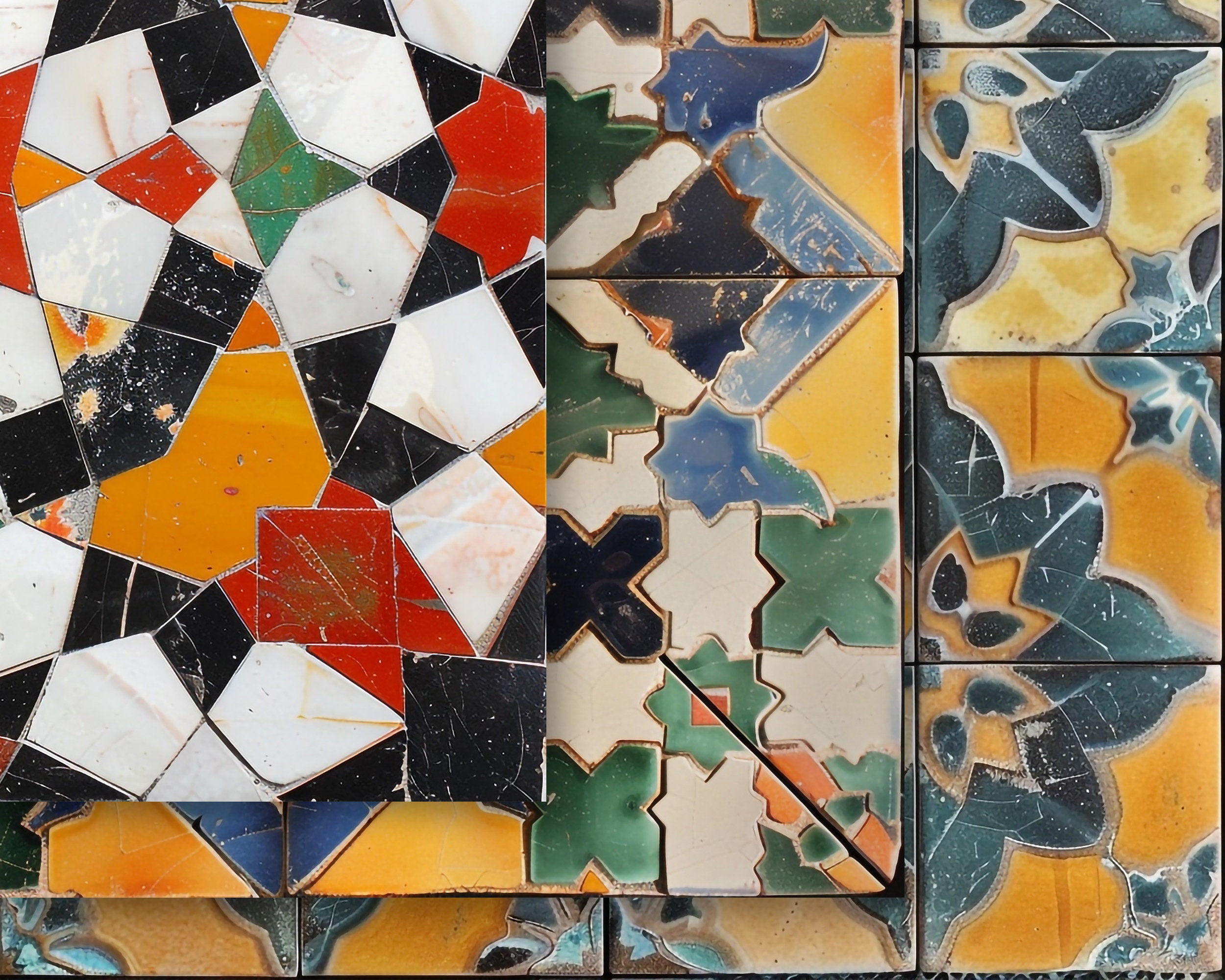 Moroccan Tiles Digital Images, Printable Digital Paper, Instant ...