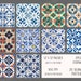 Spanish Tile Seamless Patterns, Printable Digital Paper, Instant ...