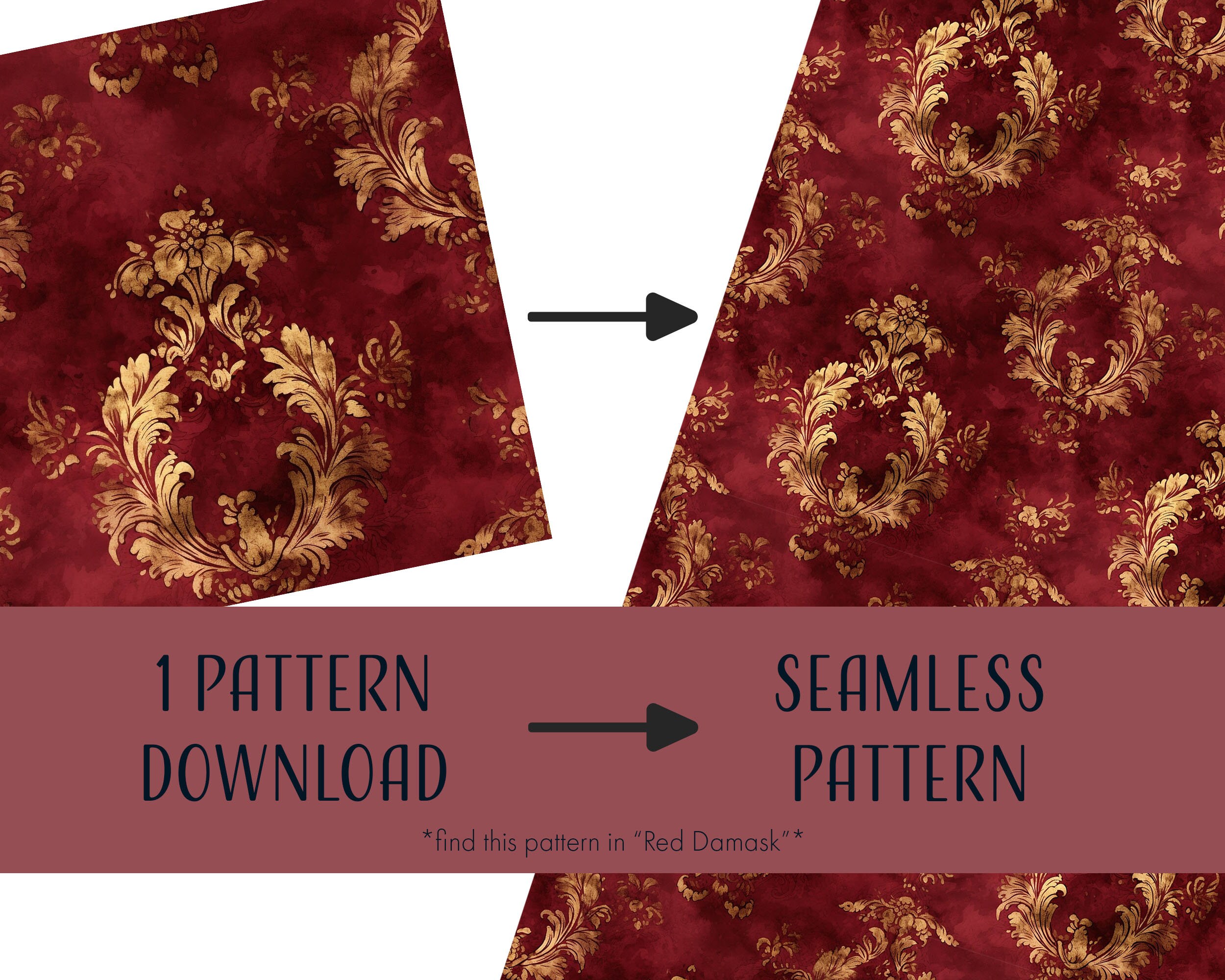 CNY Seamless Patterns, Printable Digital Paper, Commercial Use, JPEG ...