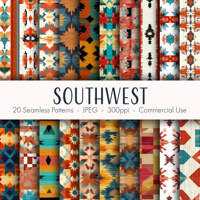 Southwest Wallpaper - Etsy