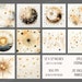 Celestial Gold Digital Images, Printable Digital Paper, Instant ...