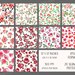 Red Roses Seamless Patterns, Printable Digital Paper, Commercial Use ...