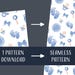 It's a Boy Seamless Patterns, Printable Digital Paper, Commercial Use ...