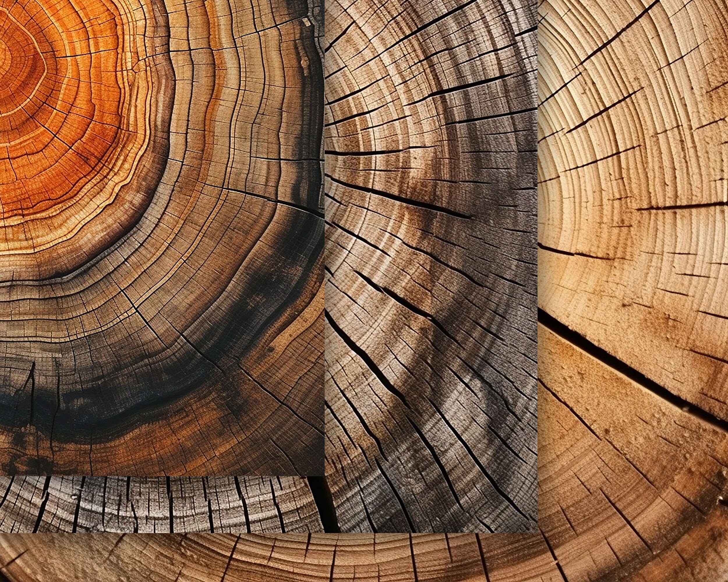 Tree Ring Digital Images, Printable Digital Paper, Instant Download ...