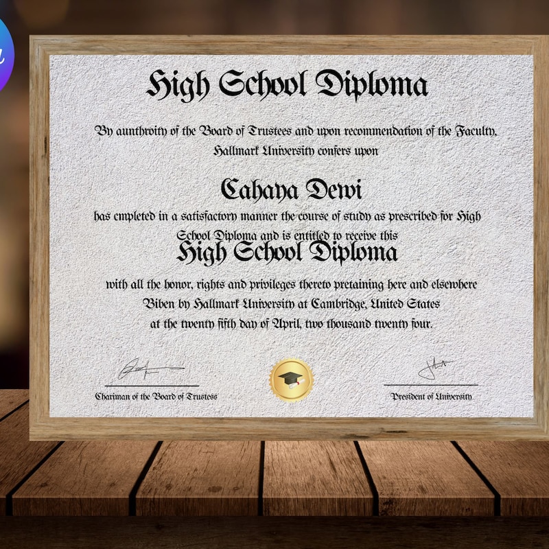 Custom Fake Diploma - Etsy