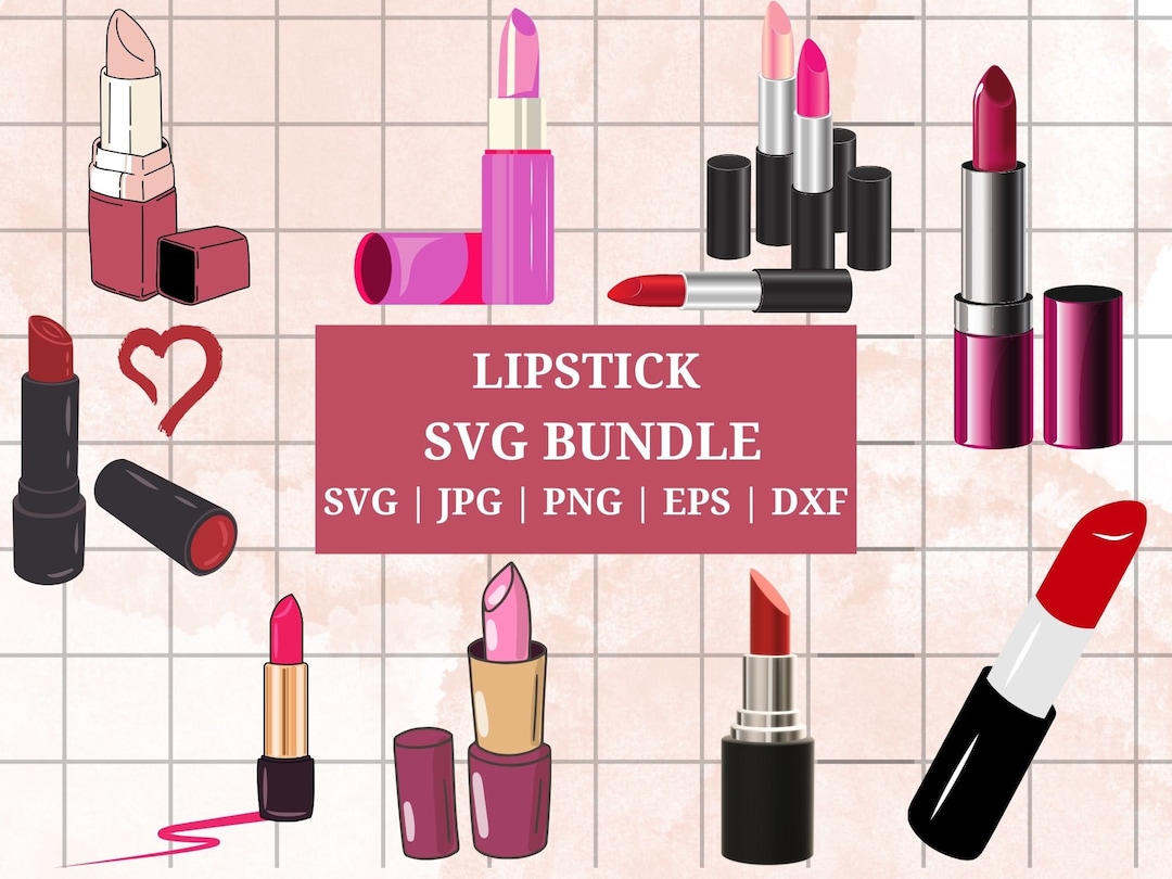 Lipstick SVG\ Lipstick Clip Art\ Lipstick Vector Image\ Lipstick File ...
