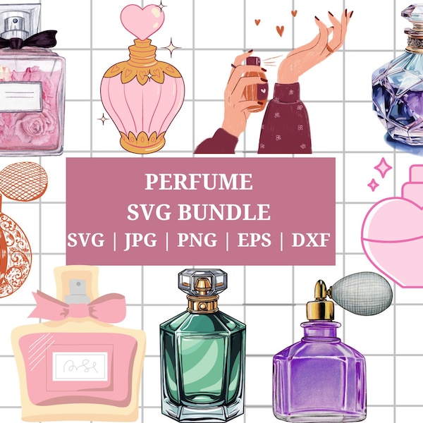 Perfume Bottle Svg - Etsy