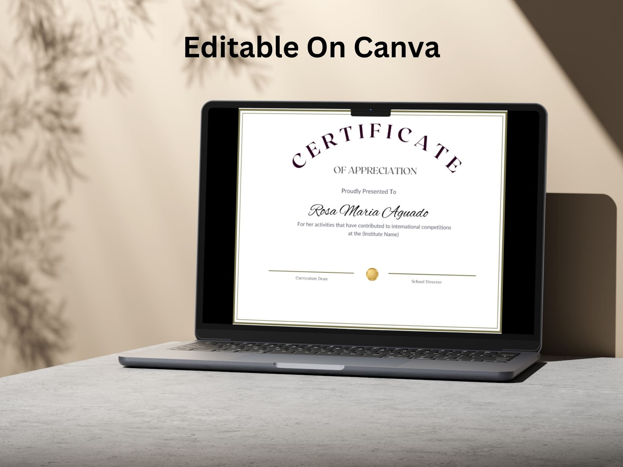 Editable College Diploma With Gold Seal Printable College Graduation ...
