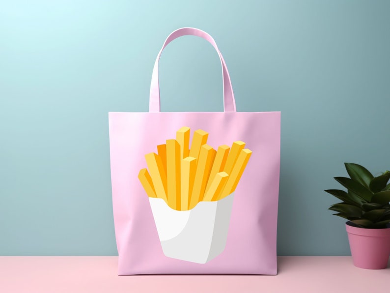 FRENCH FRIES SVG Bundle, Crisps Svg, Food Svg Bundle, Food Svg, Instant ...