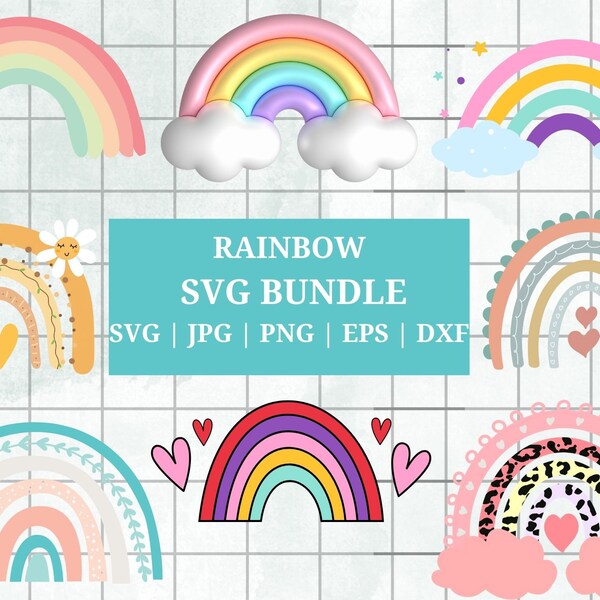 Pastel Rainbow - Etsy