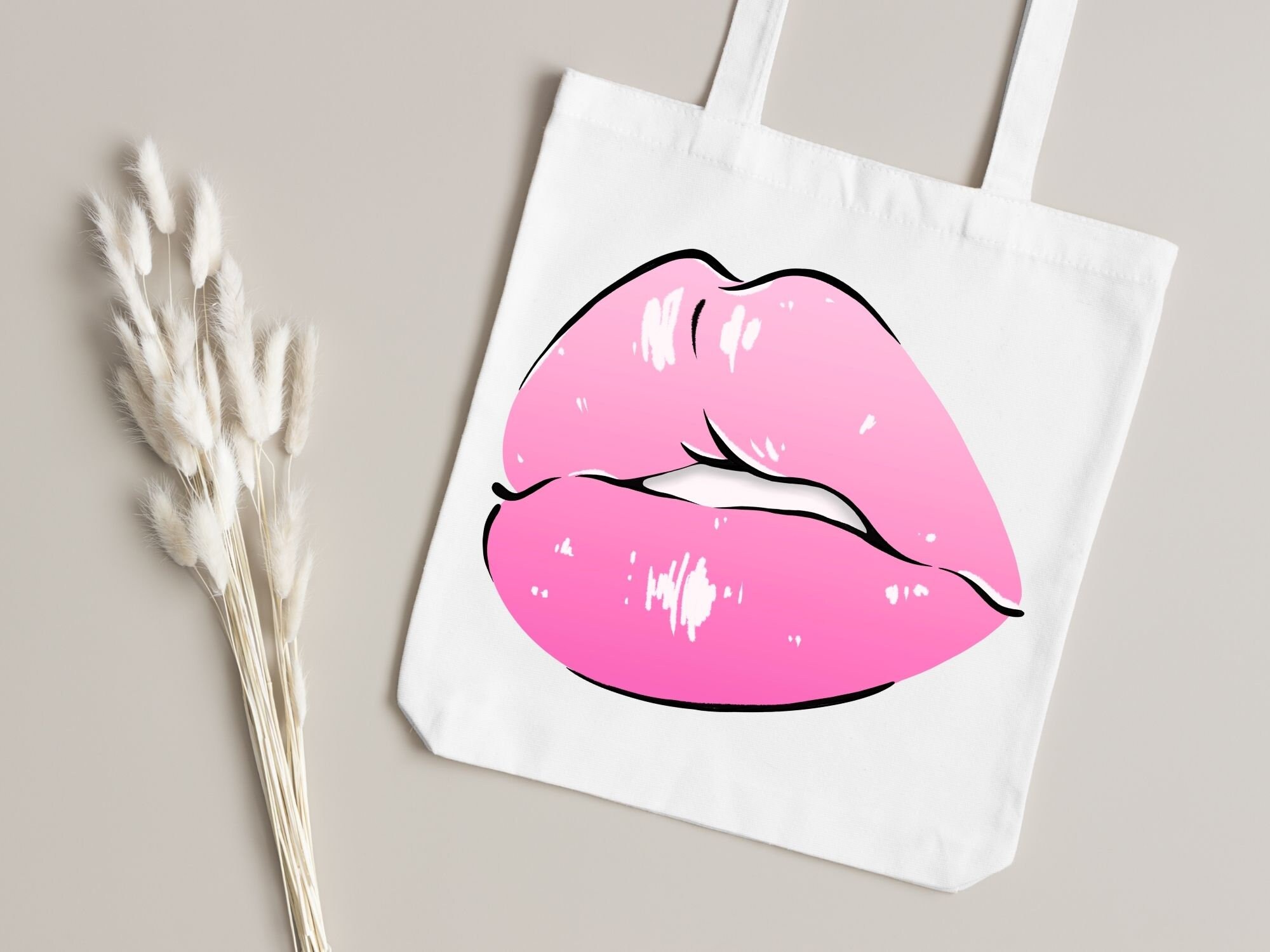 Lips Svg Bundle Pink Lips Bundle Kiss Svg Lips Svg Pink Lips Svg Kiss ...